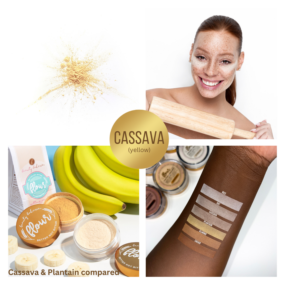 Cassava (Yellow) Loose Flour Setting Powder