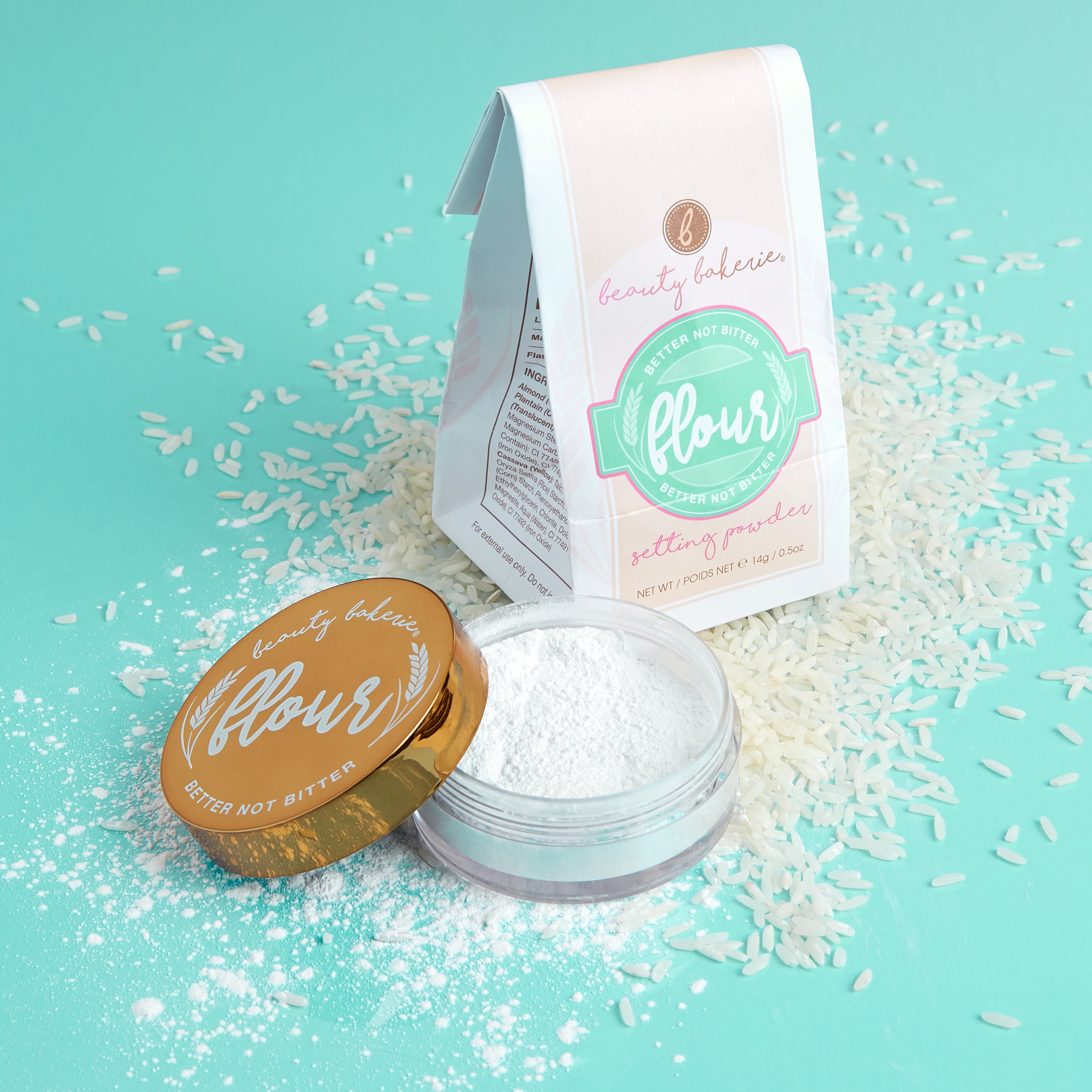 Rice (White) Loose Flour Setting Powder